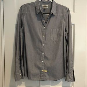 J. Crew | Tops | J Crew Boy Fit Striped Top Euc | Poshmark